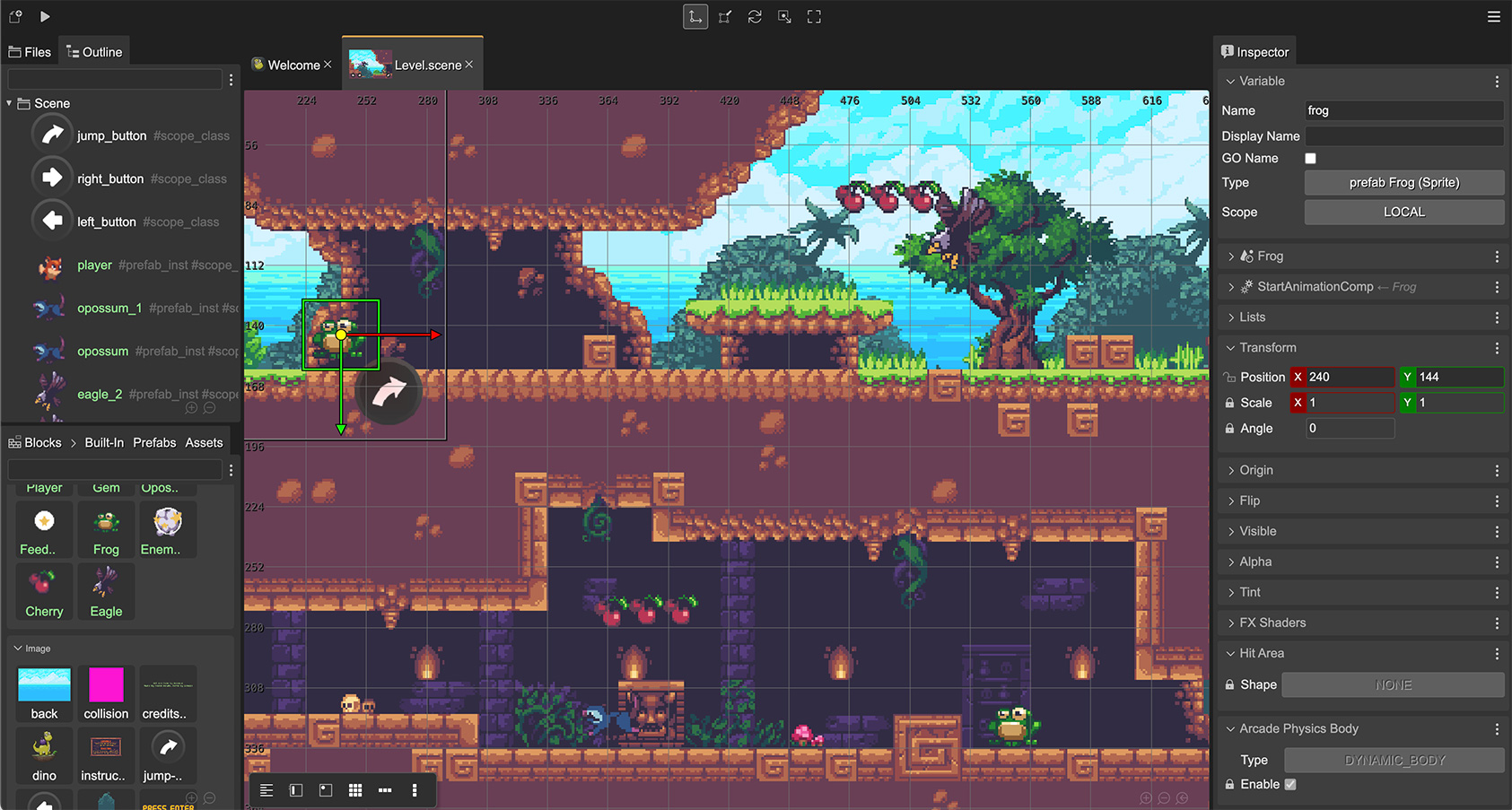 Phaser Editor Trial Version - Phaser
